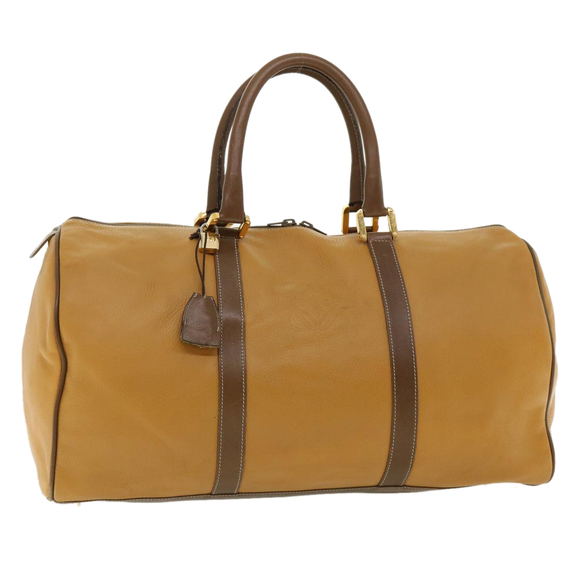 Loewe | Bags | Loewe Boston Bag Leather Yellow Auth Cl4 | Poshmark